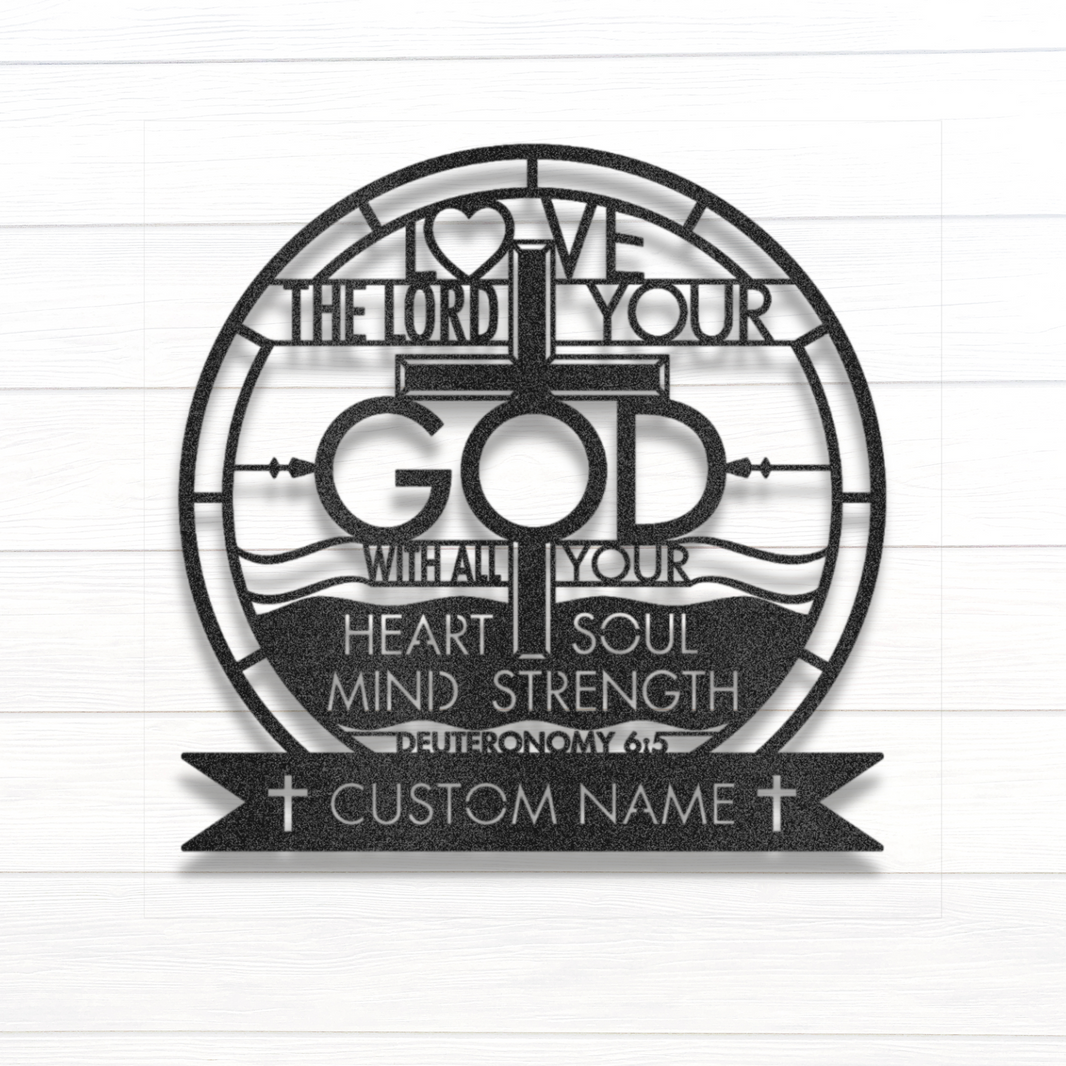 Christian Metal Wall Art | Christian Faith Metal Art | Metal Scripture ...