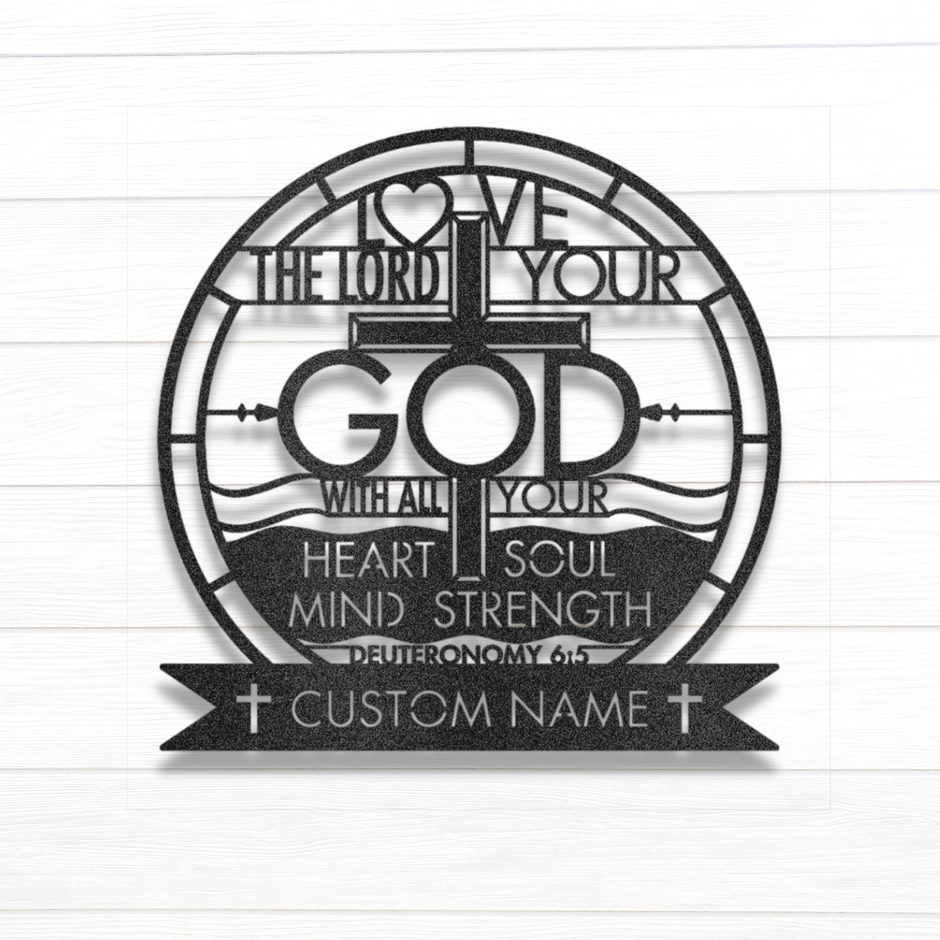 Christian Metal Wall Art | Christian Faith Metal Art | Metal Scripture ...