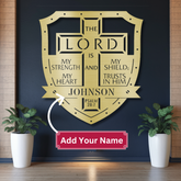 Christian Metal Wall Art | Christian Faith Metal Art | Metal Scripture ...