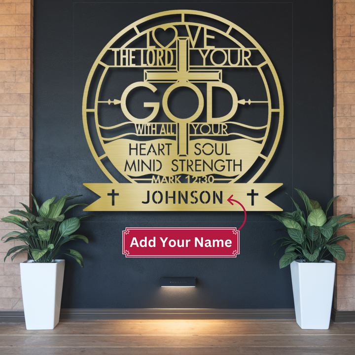 Christian Metal Wall Art | Christian Faith Metal Art | Metal Scripture ...