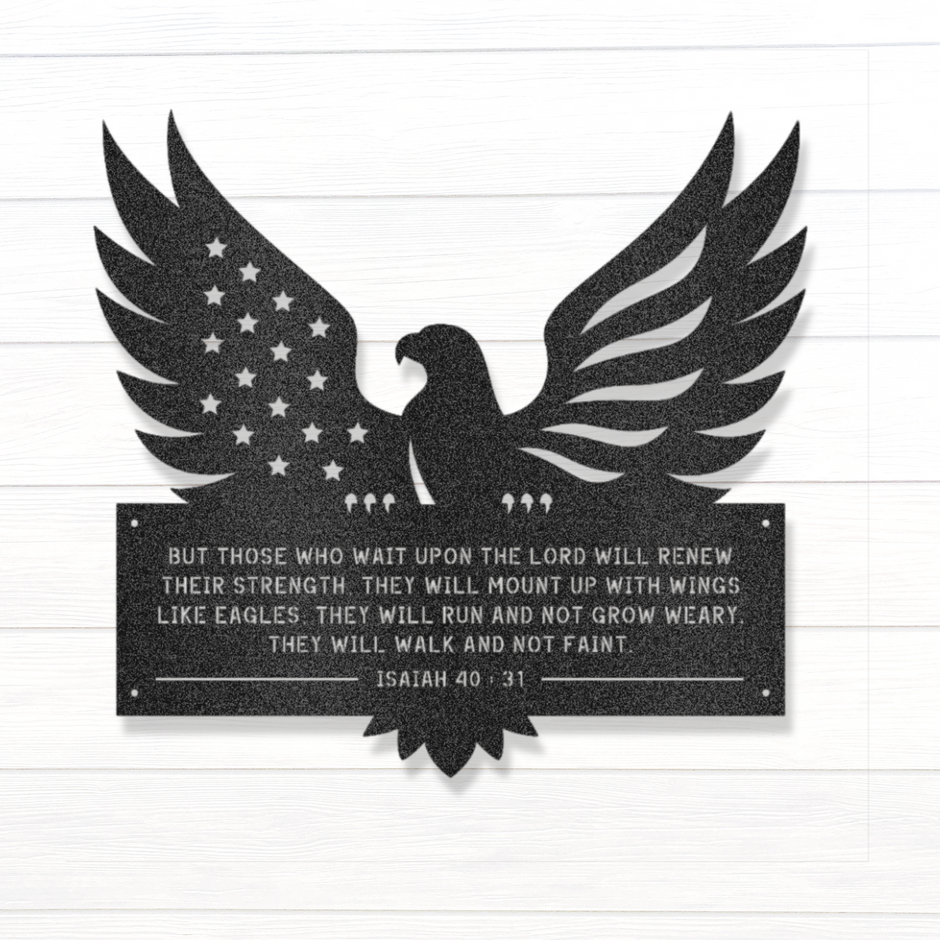 Christian Metal Wall Art | Christian Faith Metal Art | Metal Scripture ...